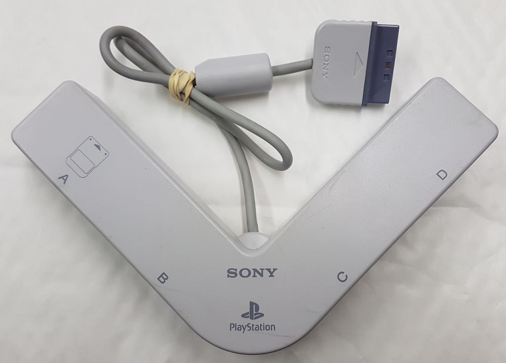 PS1 Multitap 4-spelare adapter original - Nostalgibutiken