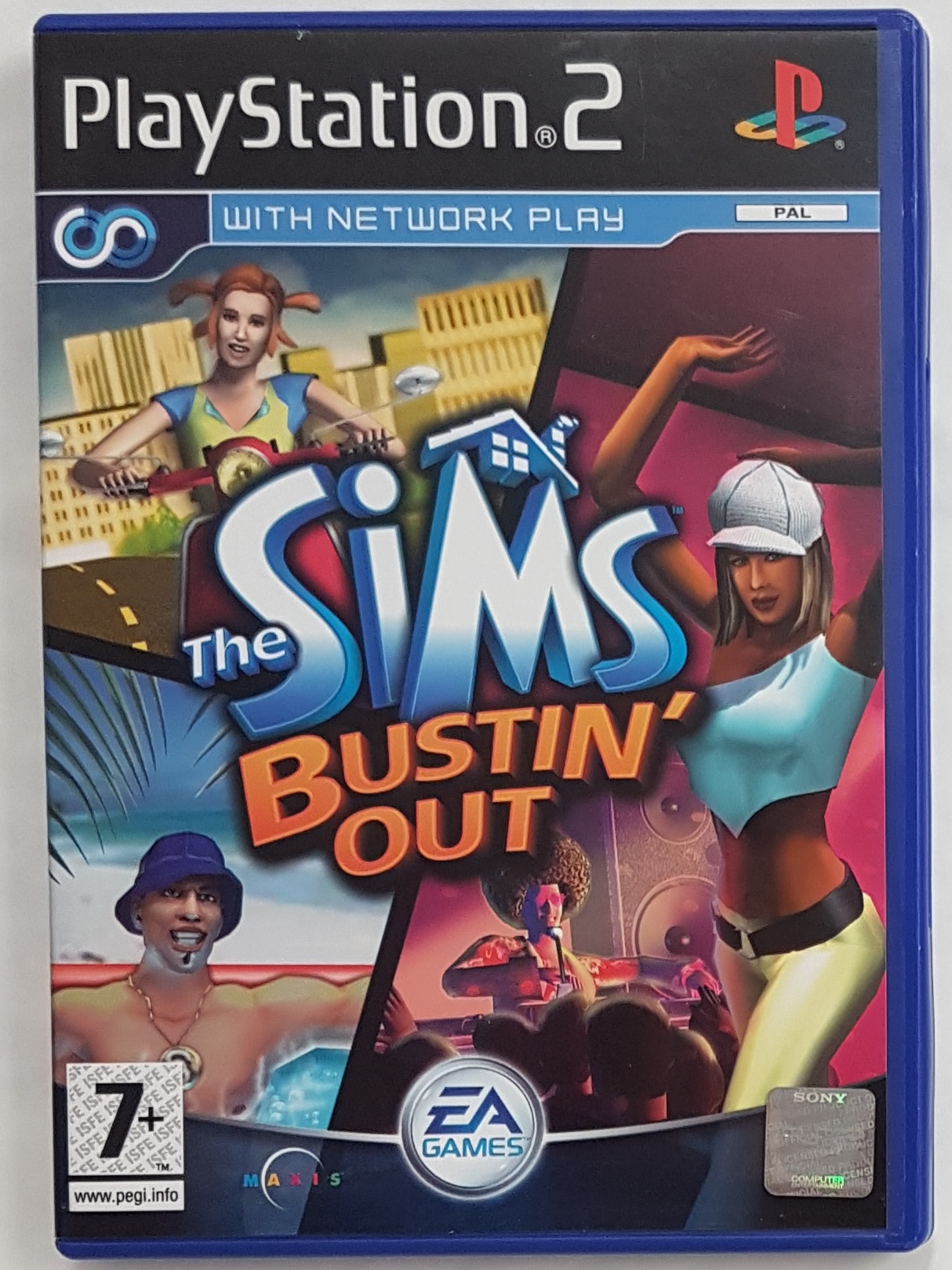 PS2 The Sims Bustin out - Nostalgibutiken