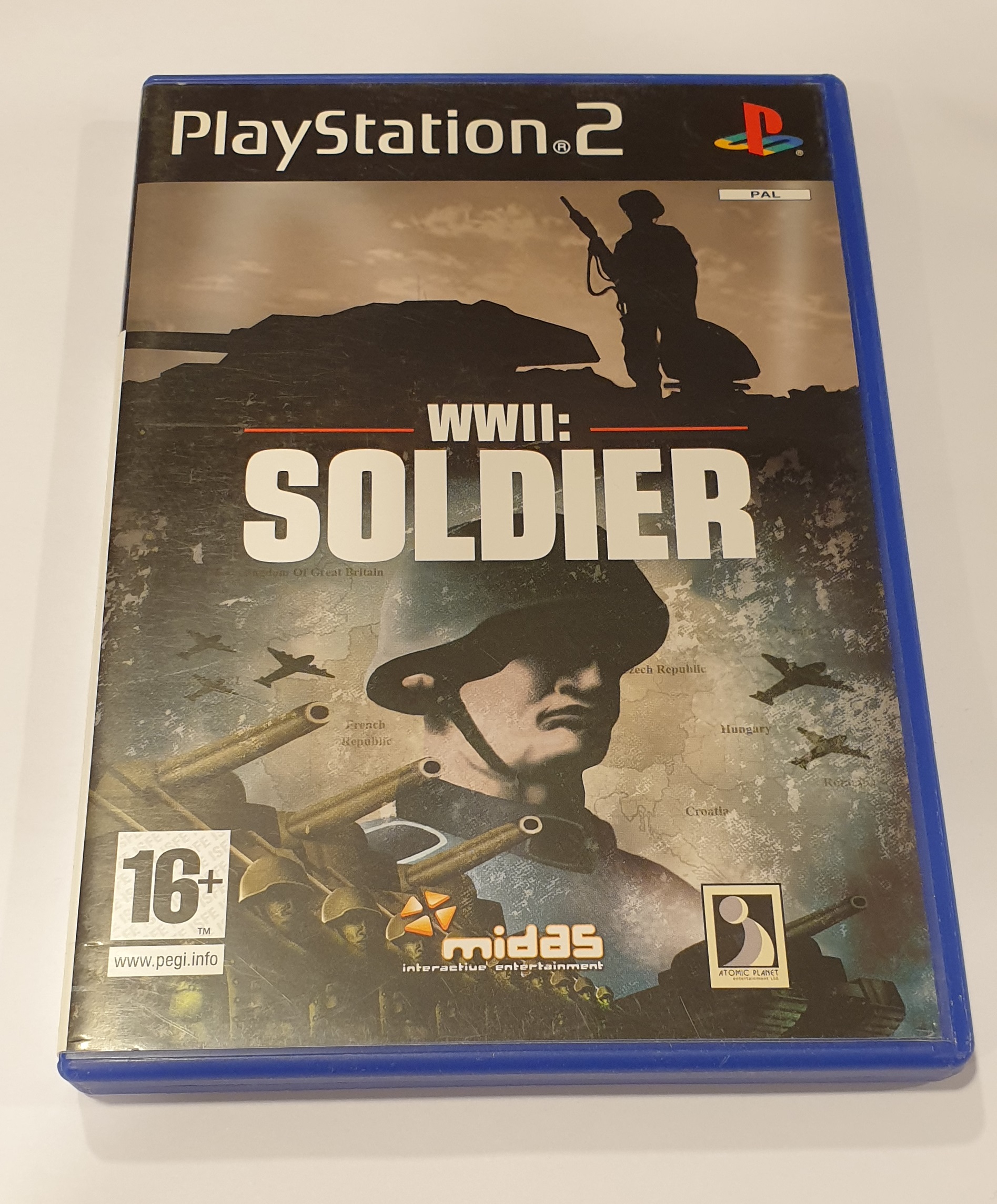 PS2 WWII Soldier - Nostalgibutiken
