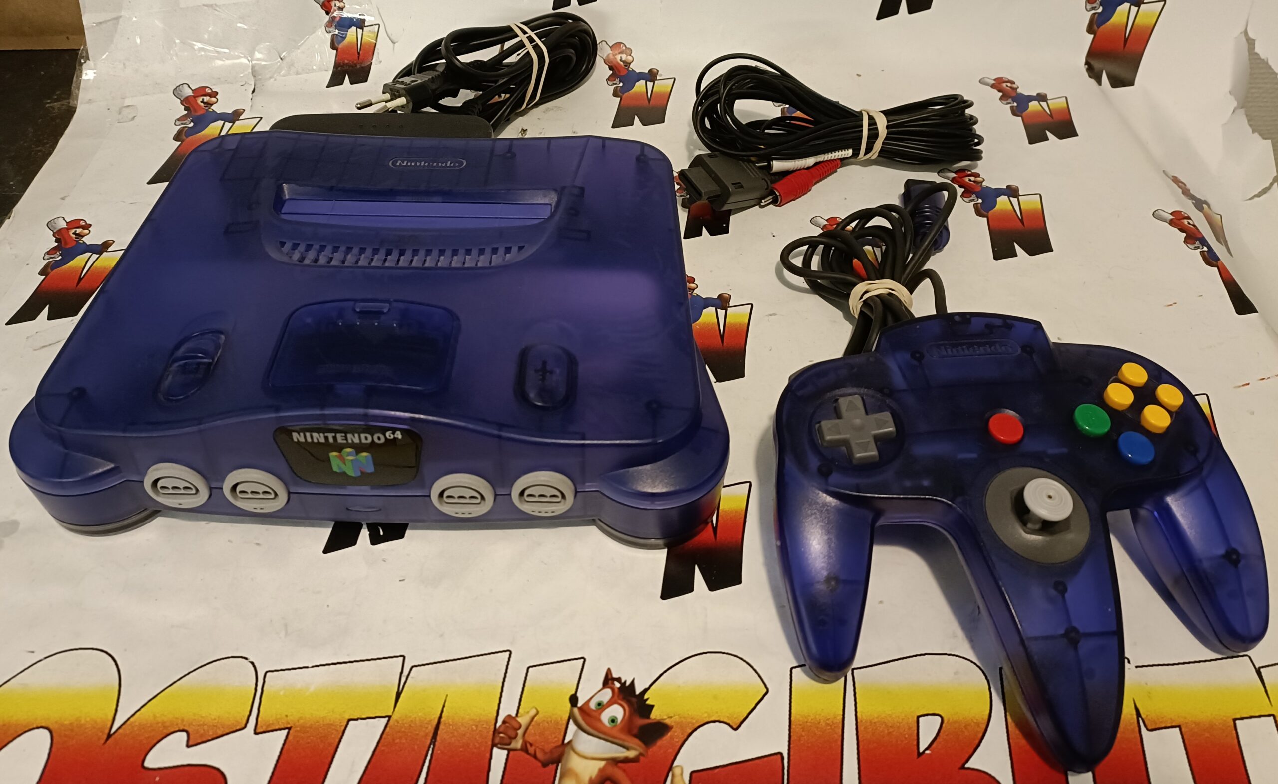 Nintendo 64 - Grape Purple Lila - Nostalgibutiken