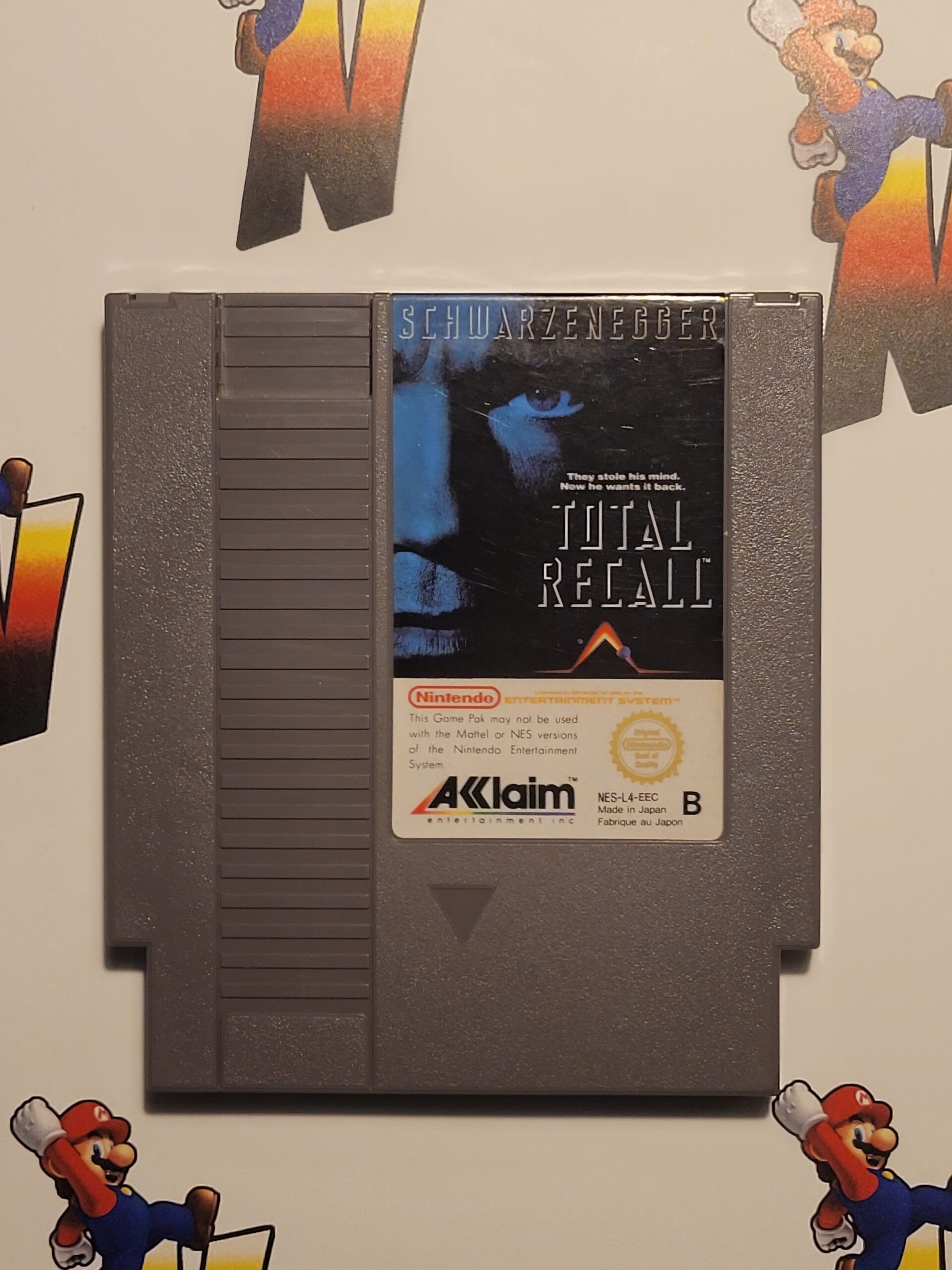 NES Total Recall SCN - Nostalgibutiken