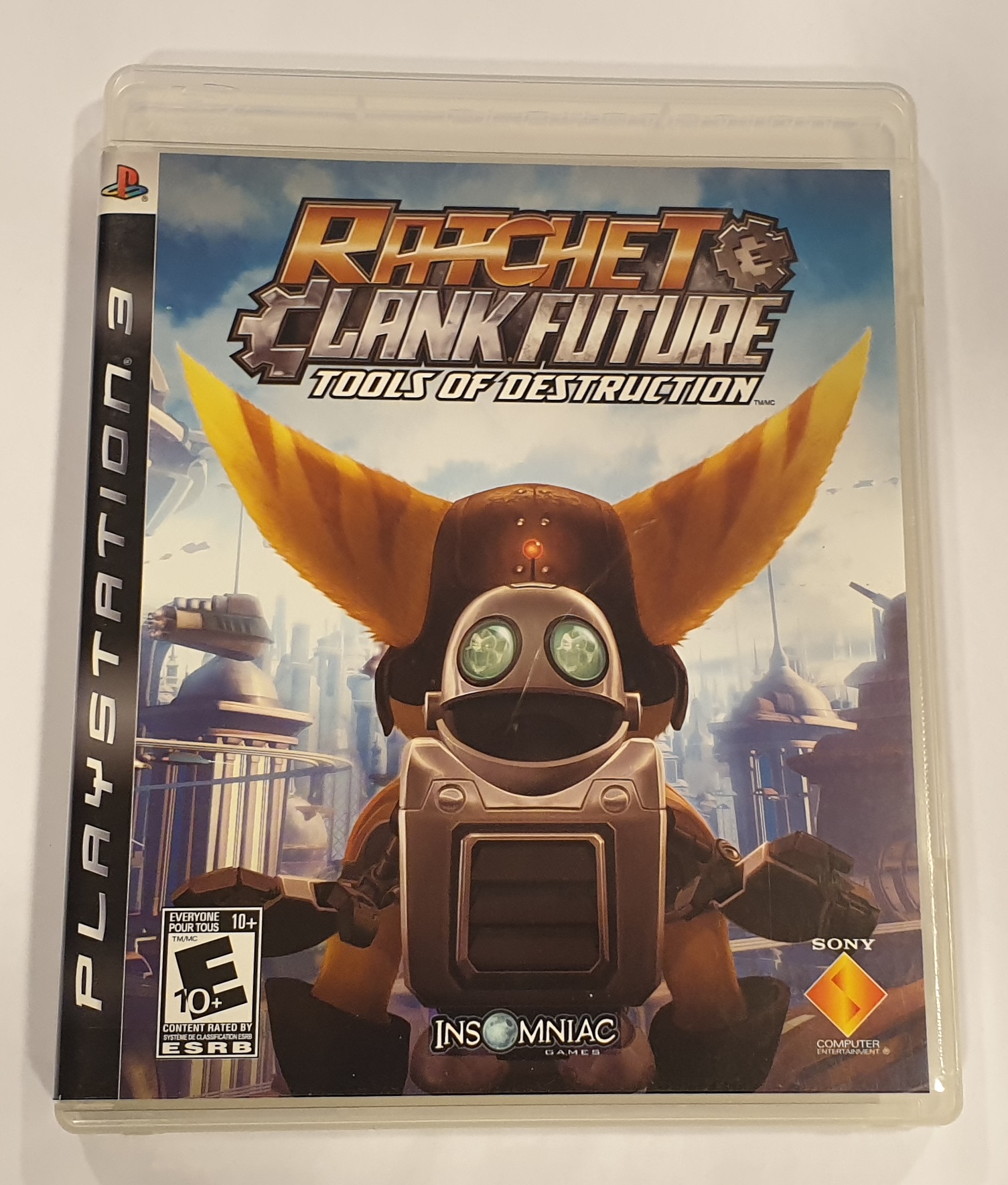 PS3 Ratchet & Clank Future - Tools of Destruction ESRB - Nostalgibutiken