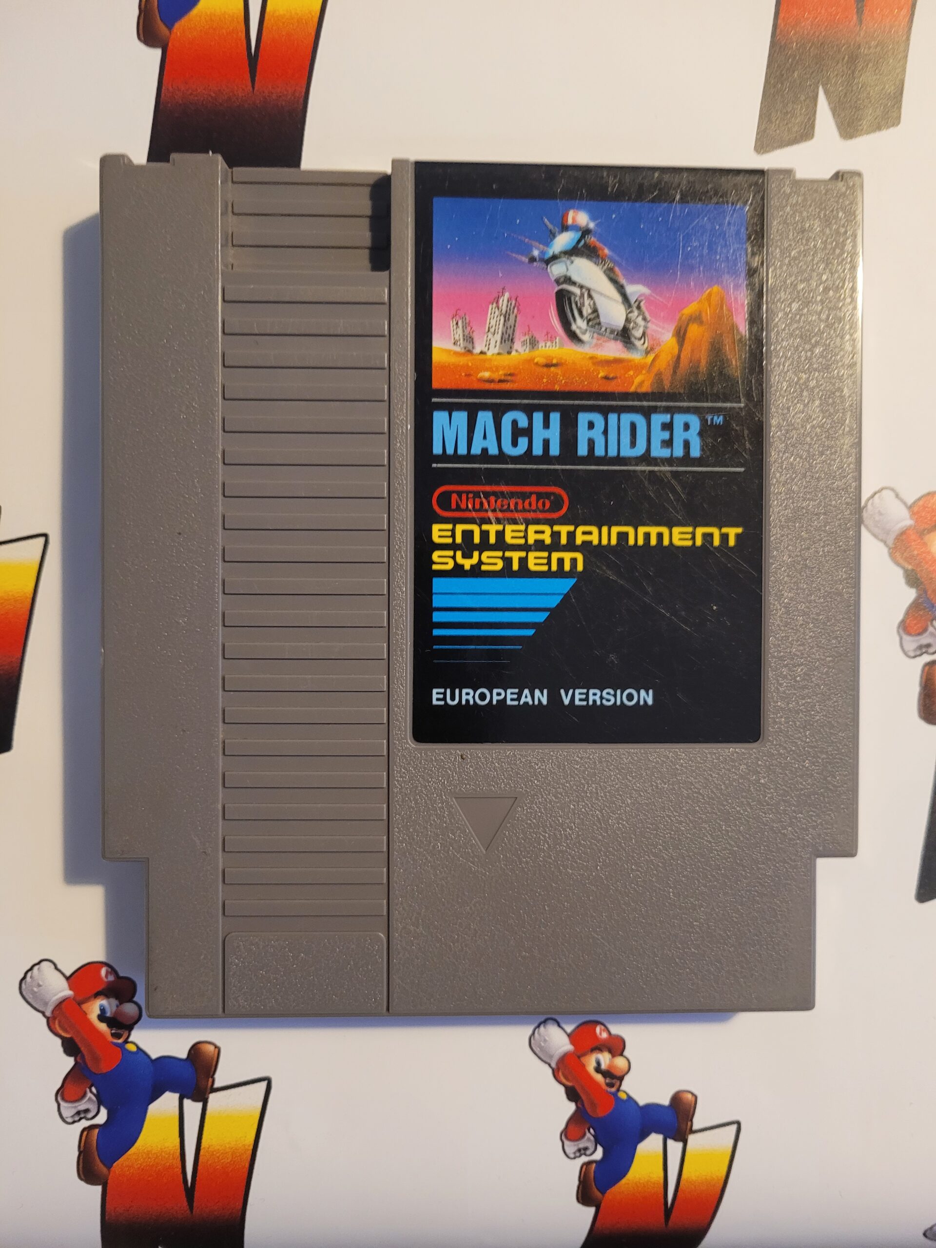 NES Mach Rider (Svensksålt Omärkt) - Nostalgibutiken