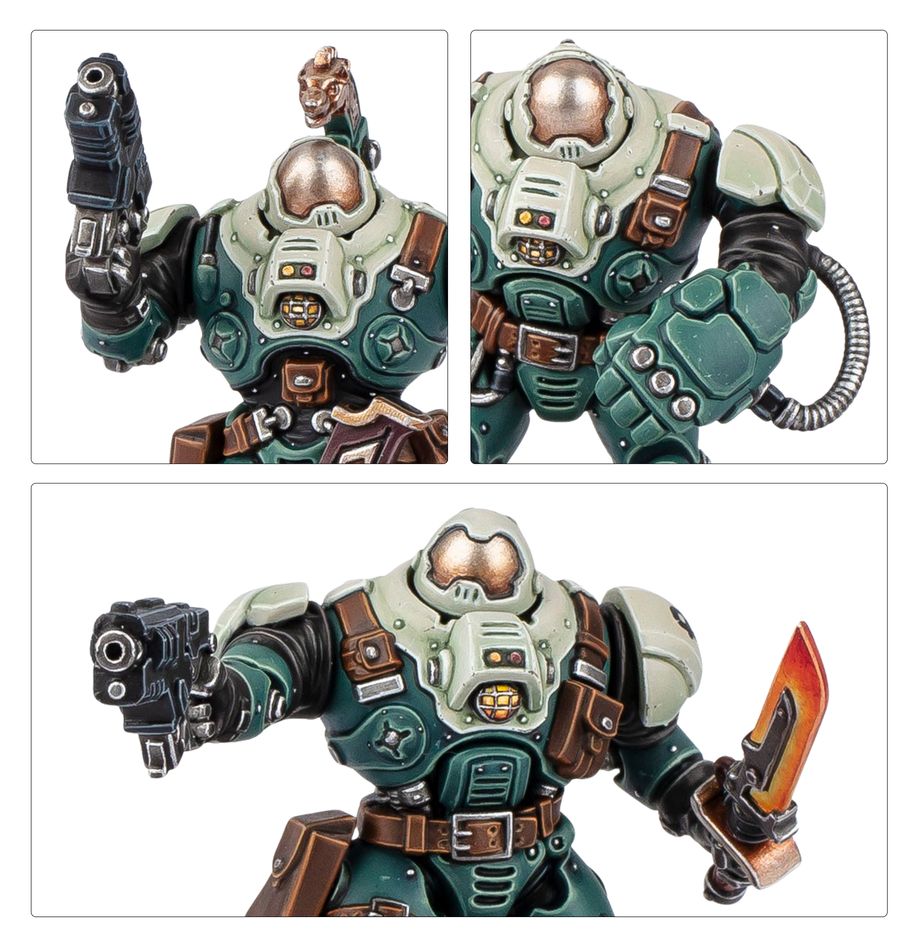 WH 40K Leagues of Votann Ironkin Steeljacks (Nytt) - Nostalgibutiken