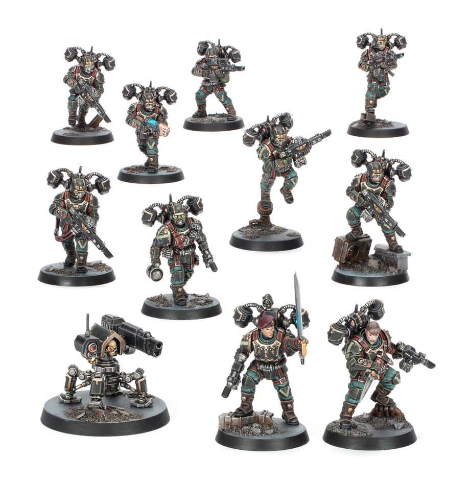 WH Kill Team Elite Astra Militarum Drop Troops Tempest Aquilons (Ny ...