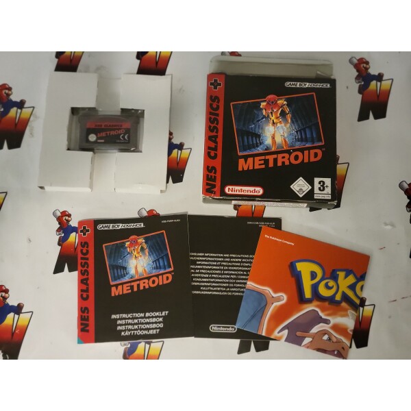 GBA Metroid NES-Classics (Komplett) - Nostalgibutiken