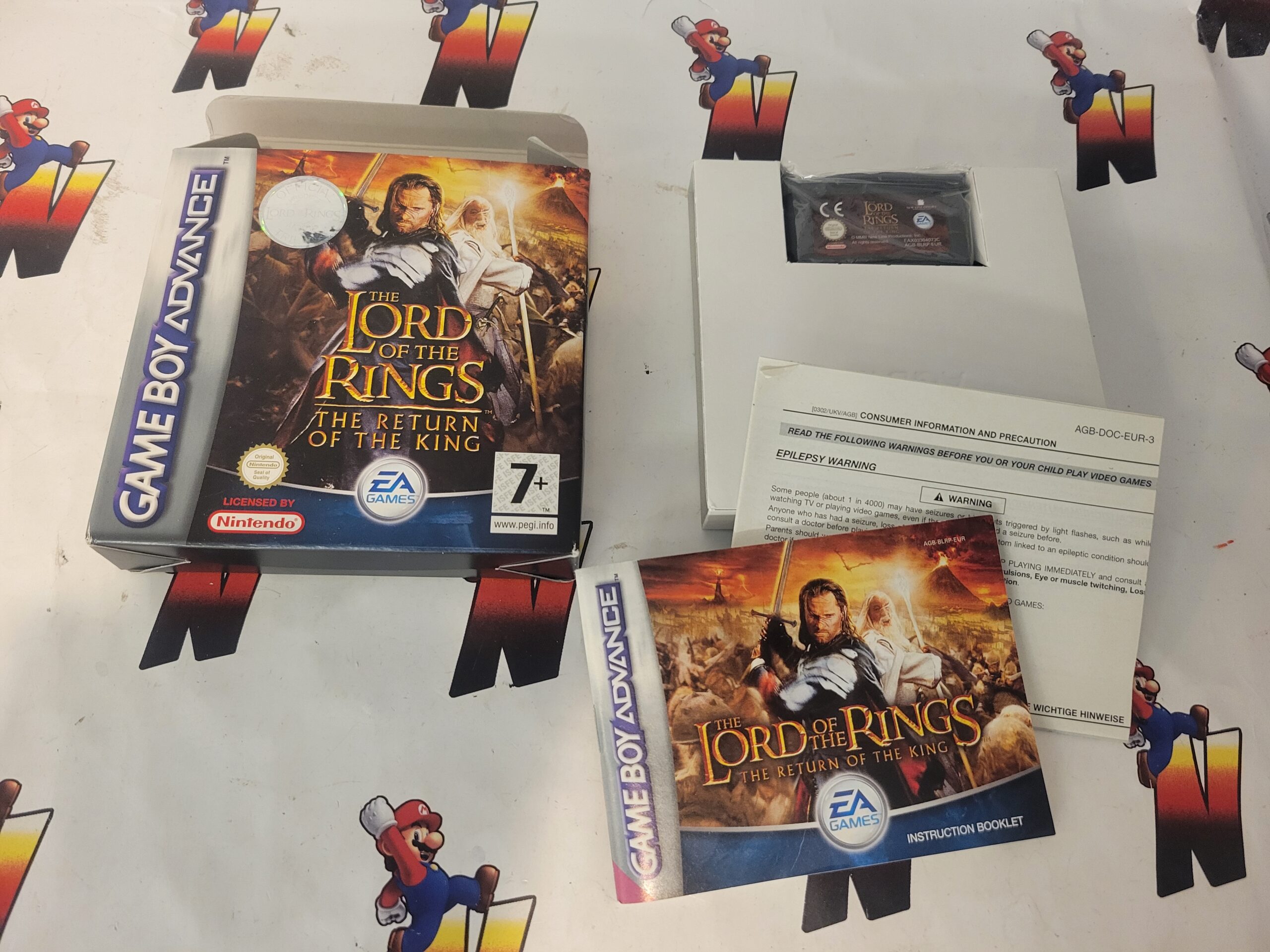 GBA The Lord of the Rings The Return of the King (Komplett ...