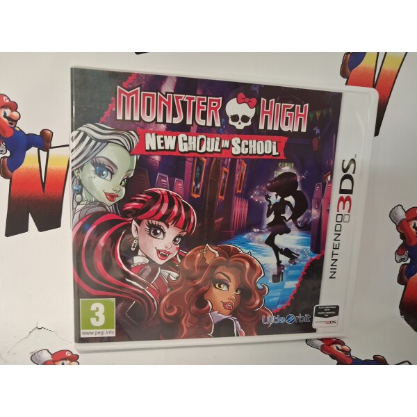 3DS Monster High New Ghoul in School - Nostalgibutiken